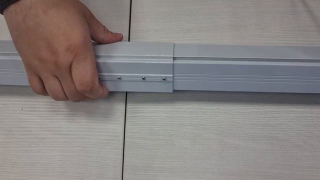 Распаковка вертикальных жалюзи с соединителем