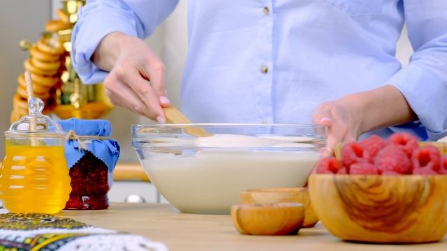 Пышные оладьи