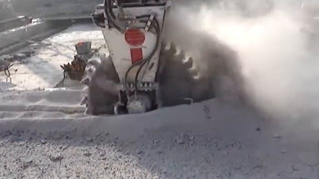 Фреза DMW демонтаж бетонных плит