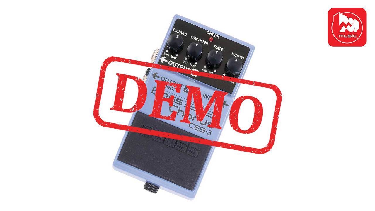 БАСОВЫЙ ЭФФЕКТ BOSS CEB-3 - демонстрация звучания
