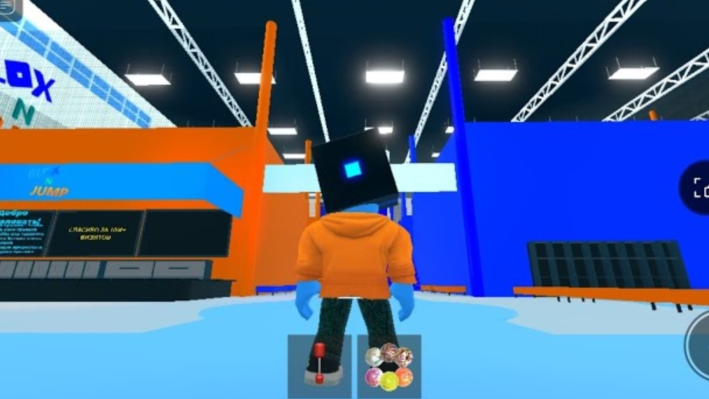 Я в супер ботутном центре роблокс