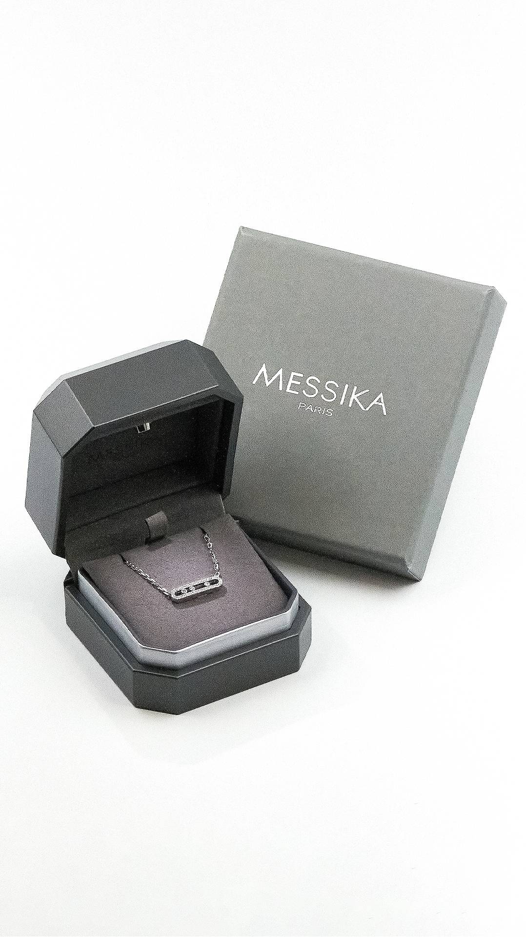 Подвеска с подвижными бриллиантами #подвеска #колье #мессика #ювелирныеизделия