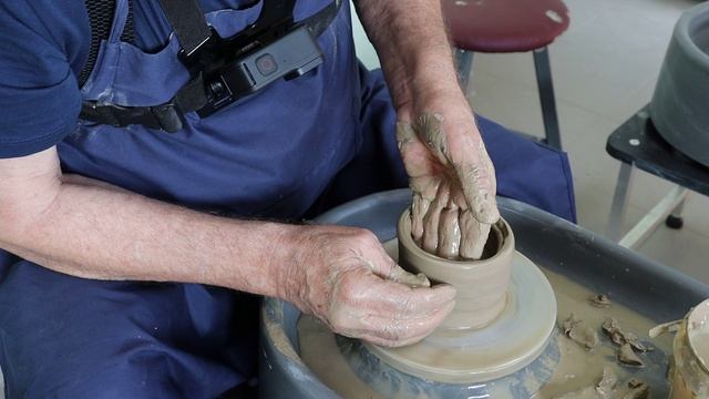 Урок №6. Работа на гончарном круге.