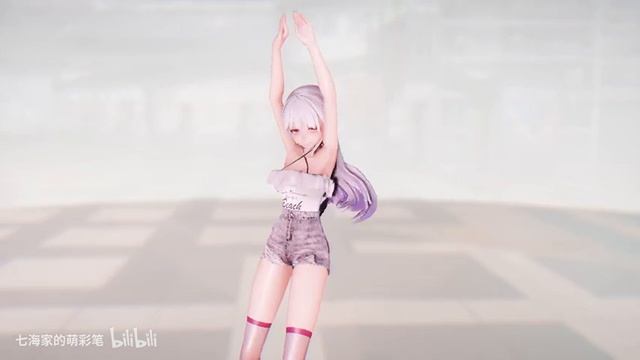 【VOCALOID MMD-4K-60FPS】Yowane Haku【Wiggle Wiggle】