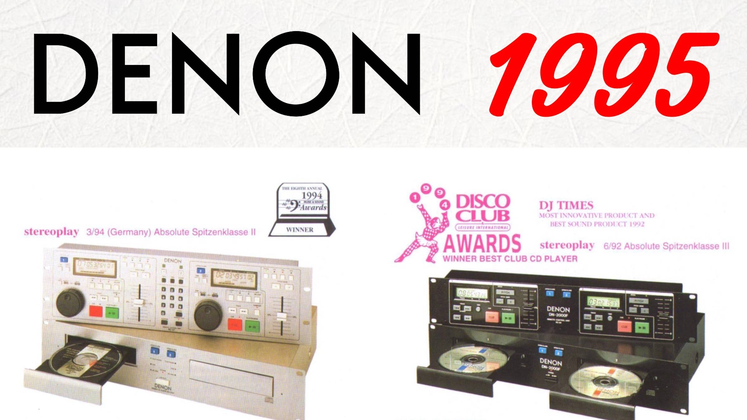Denon. Audio Programm 1995 год