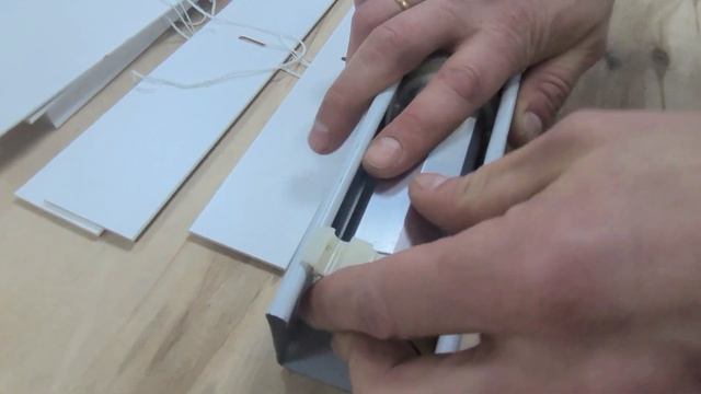 Сборка горизонтальных жалюзи