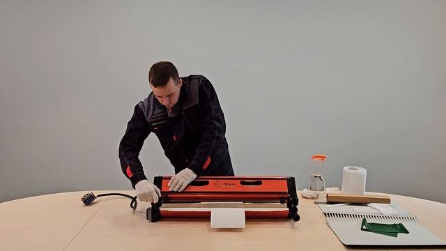 Как соединить полимерные ленты с помощью пресса ПА-600. Видеоинструкция от СПБелт!