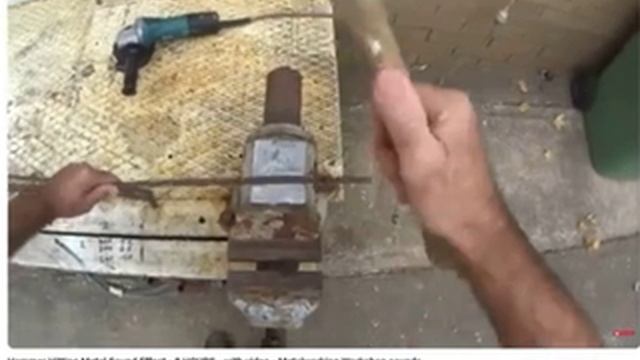 Звук ударов по железу - 3 часа 35 минут (для шумных соседей)