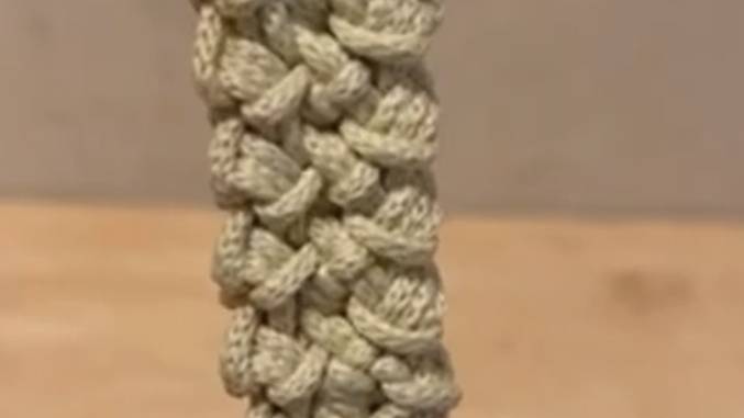 Хорошее утро, прекрасный денек немного повяжем красивый жгуток