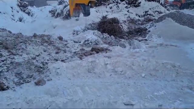 Тестовый запуск дробилки IFP 28 X Indeco на экскаваторе DOOSAN DX360. Москва