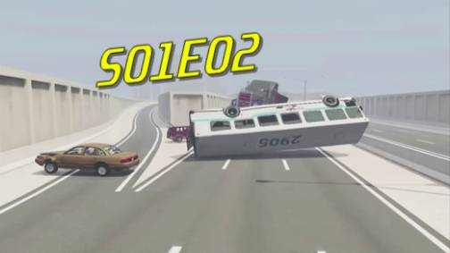 Фильм в Beamng Drive. Ограбление фургона с деньгами (+ звуковые эффекты) SO1EO2 1 сезон 2 серия