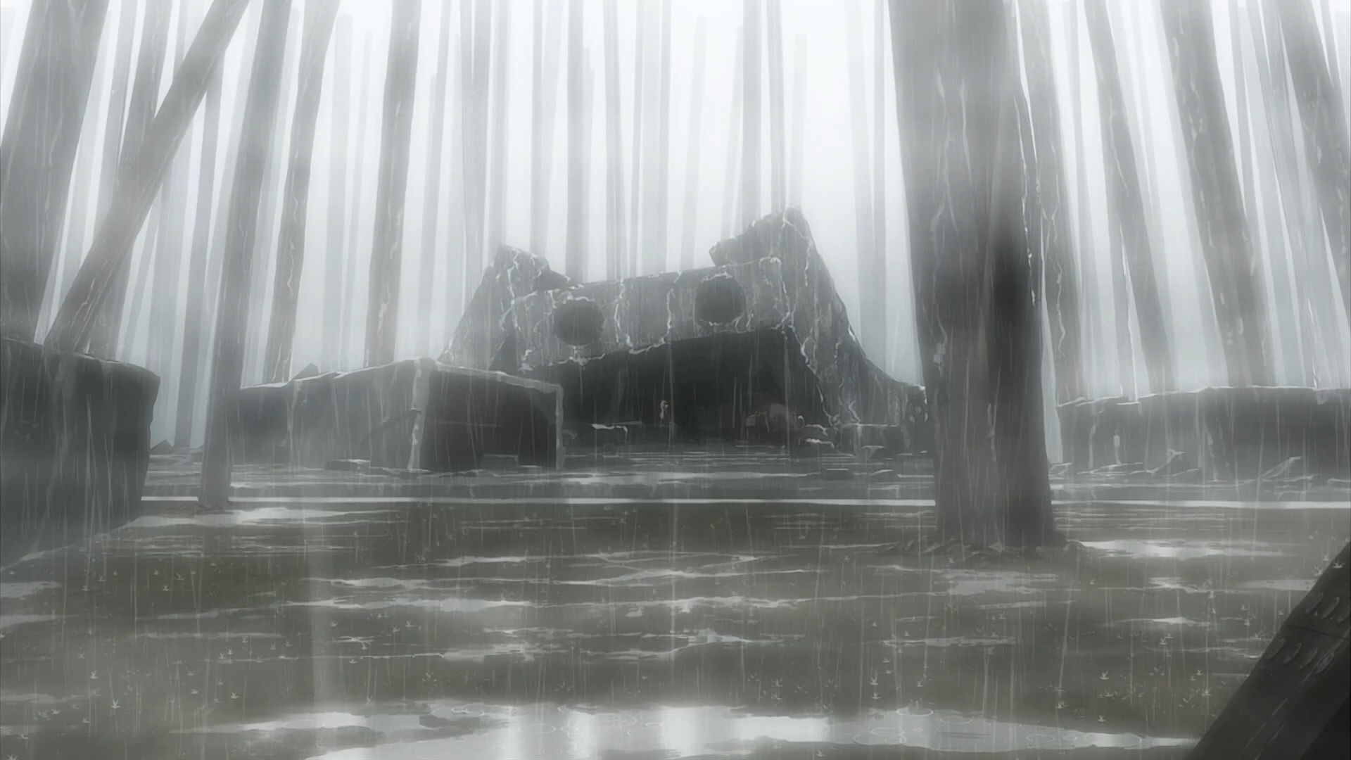 "Последнее путешествие девочек". Эндинг 5-й серии (Shoujo shuumatsu ryokou, Girls' last tour. End 2)