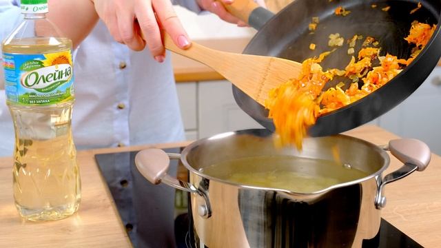 Постный грибной суп