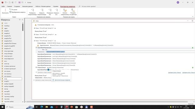 1. Контроль версий пользовательского файла БД Access, 2. показать-скрыть пароль
