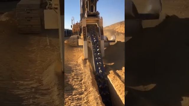 Цепной траншеекопатель серии ETR