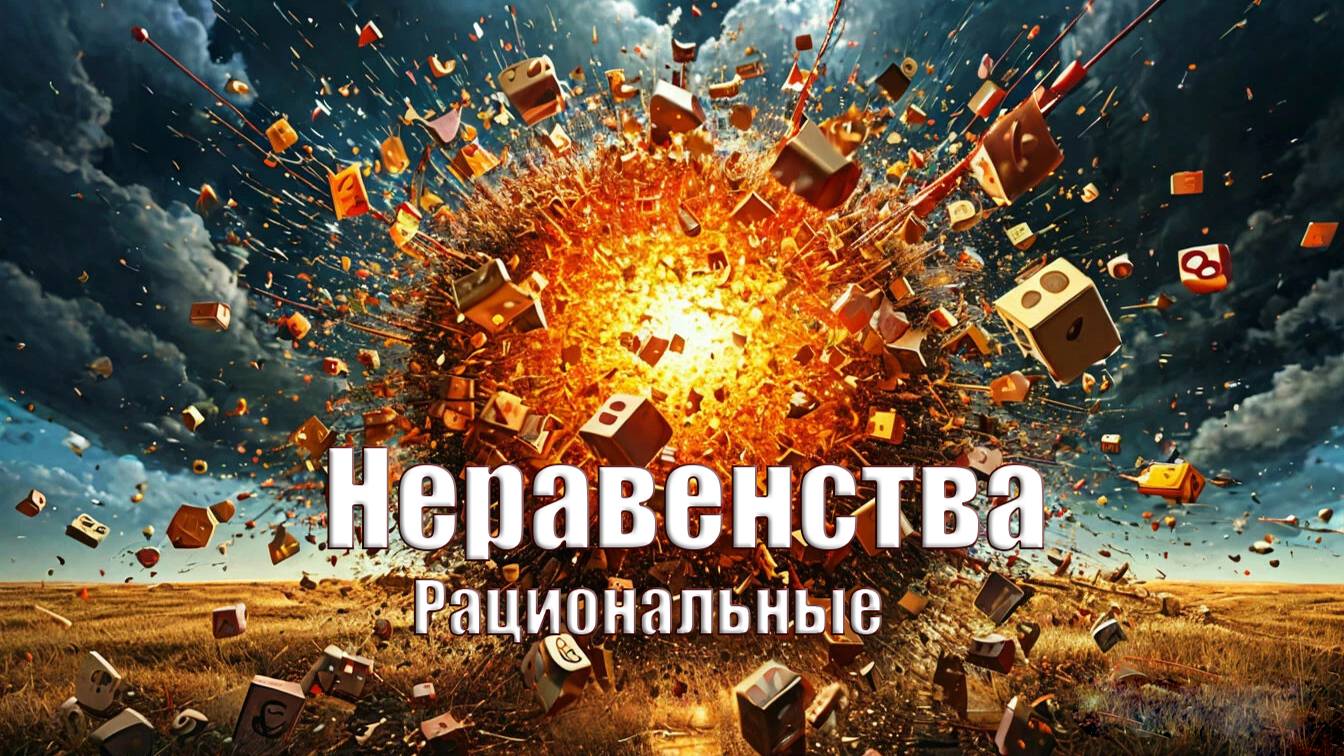 Метод интервалов, рациональные неравенства.
