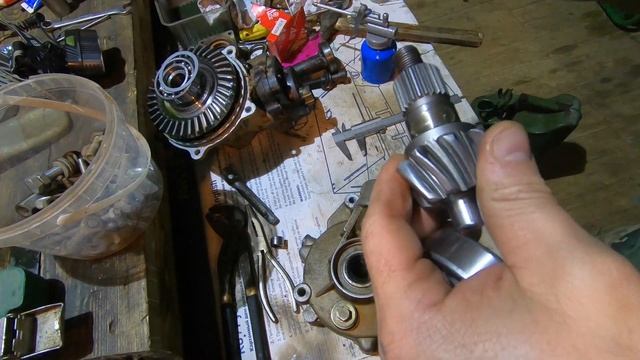 Сборка переднего редуктора квадроцикла РМ 800/Поставил квадрик на колёса/Первый выезд за два месяца