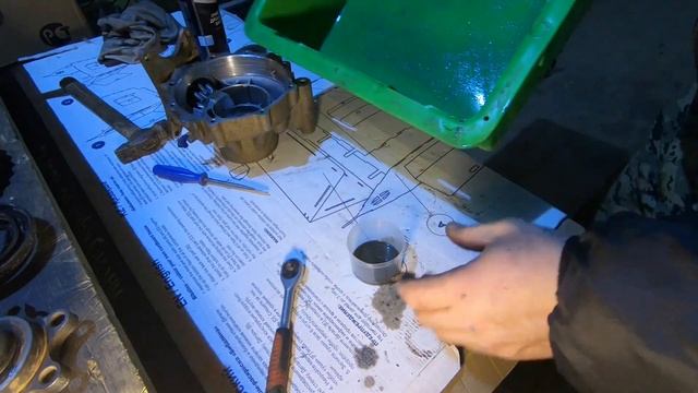 Готовь сани летом, А телегу зимой/Сборка заднего редуктора квадроцикла РМ-800  #копметаллавлесу
