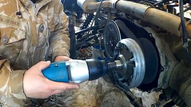 Купили Suzuki KingQuad 750 делаем ремонт часть 2 вариатор