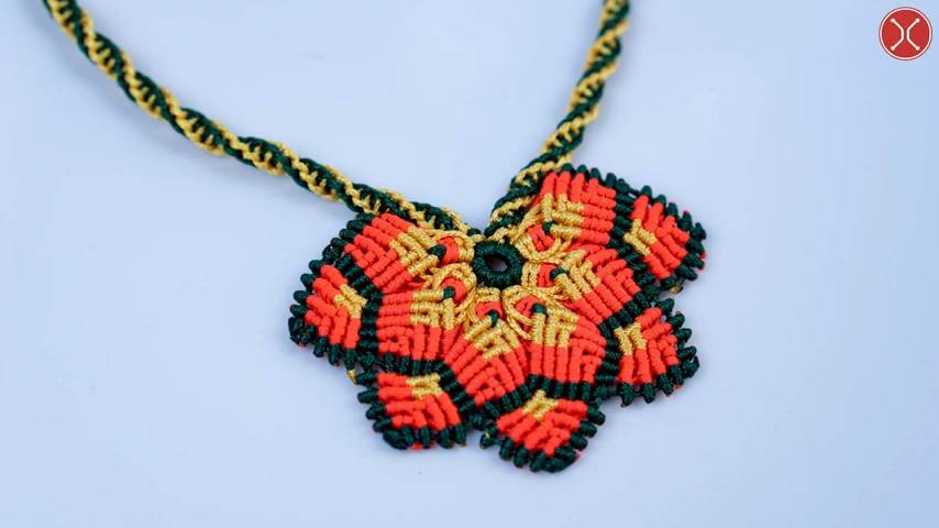 Tutorial Ciondolo Mandala Macrame ｜ Macrame tutorial