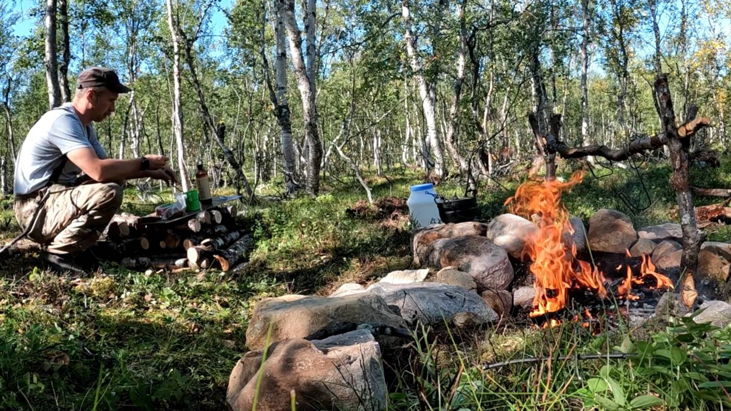 СЕВЕРНАЯ ТУНДРА,ПОХОД НА ПРИРОДУ.