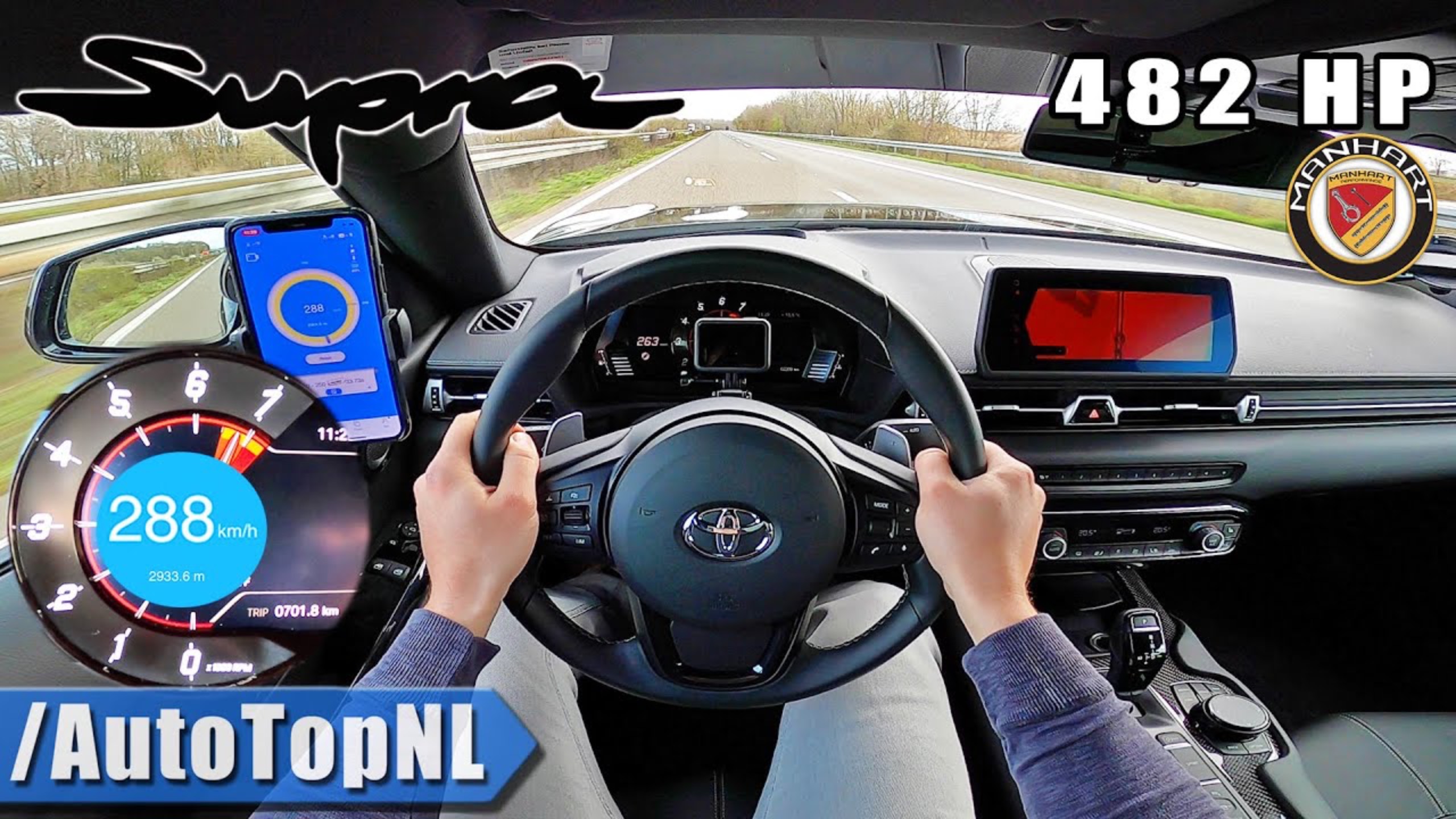 482ЛС TOYOTA SUPRA MK5 Manhart | AutoTopNL