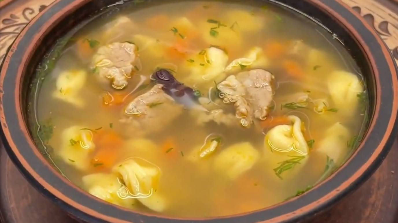 Суп с ушками