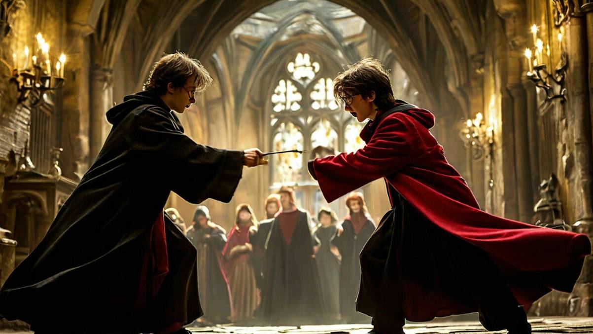 Хогвартс Наследие! Первые уроки и первая дуэль!