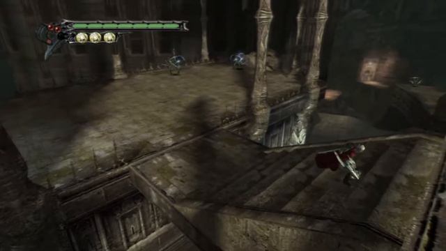 Devil May Cry 3 HD (PC)-Босс Вампирша и Бык-демон #4.