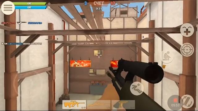 Contra City (Android)-Набиваем очки с новой винтовкой #2.