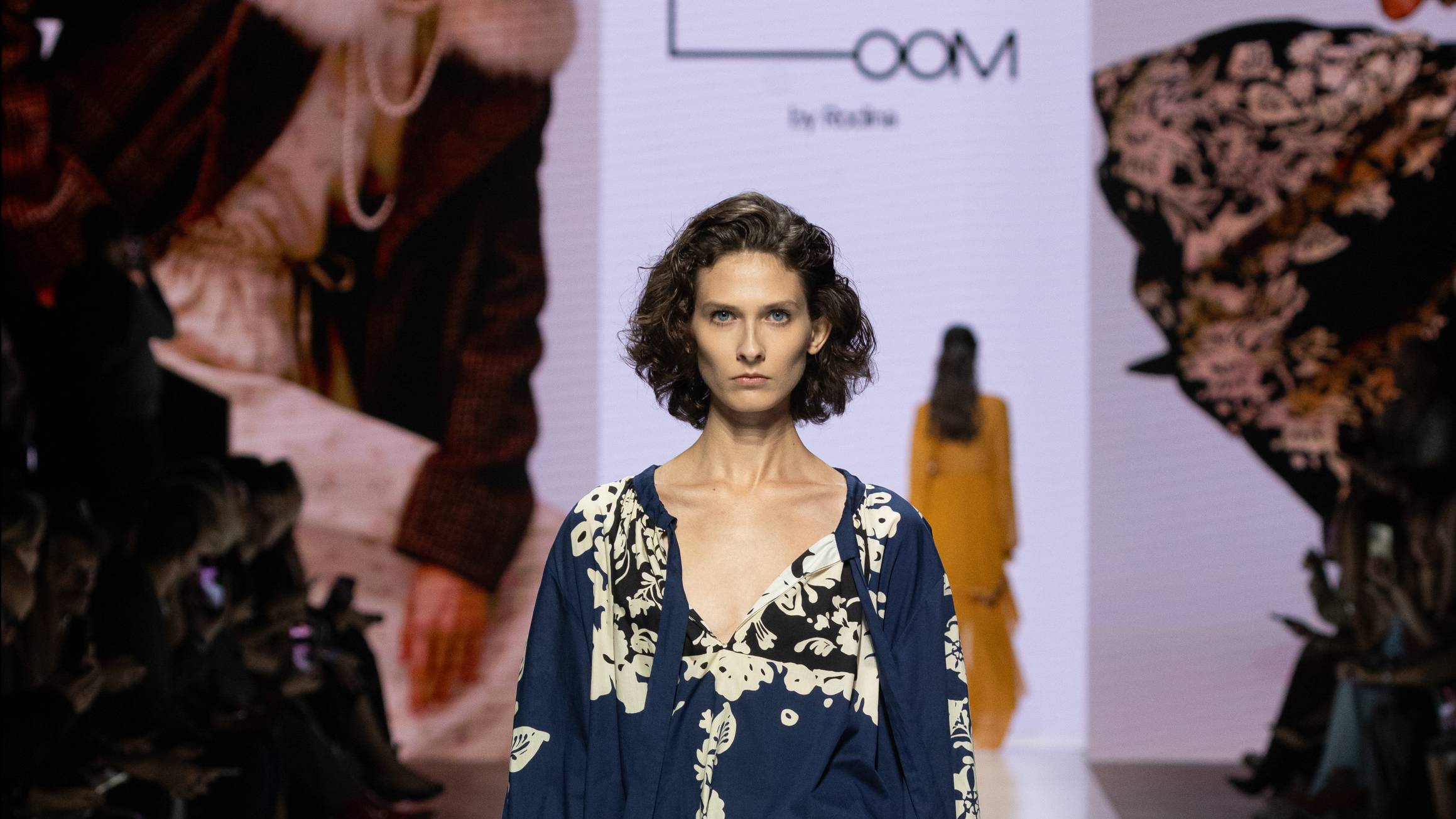 Московская неделя моды . Финальный проход.Loom by Rodina (Москва)