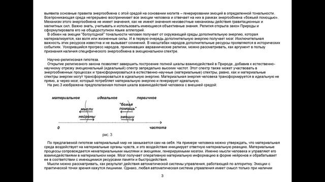О взаимодействиях материального и идеального.