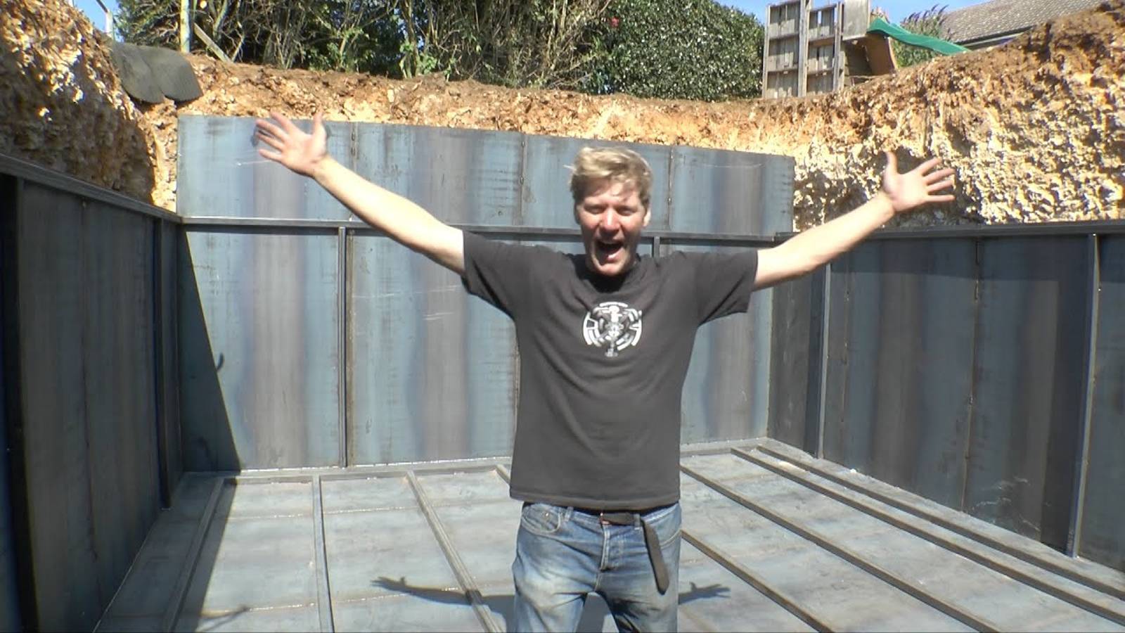 Проект "Апокалиптический БУНКЕР" - часть 3, Постройка бункера