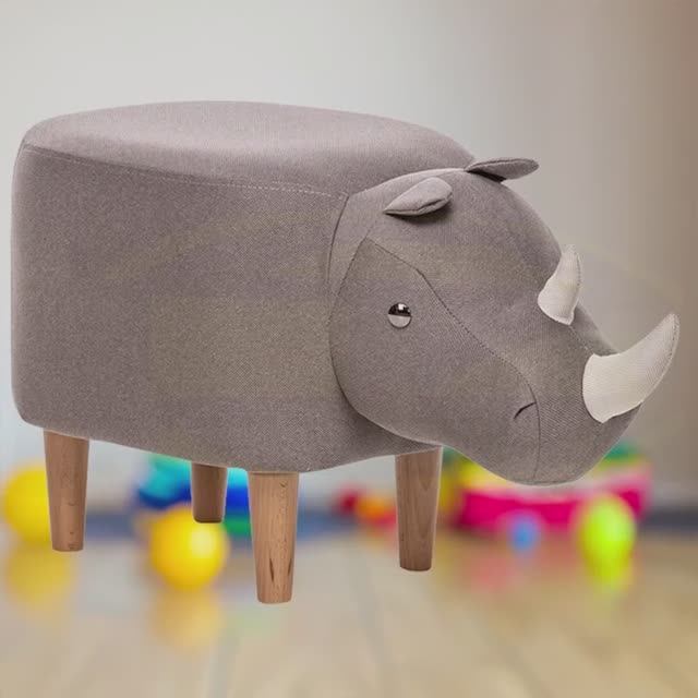 Пуф-Носорог COMBI: Погрузись в Мир Креативности и Комфорта!