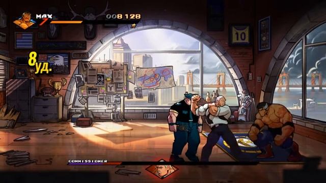 Streets of Rage 4: Mr.X Nightmare (PC)-Геймплей #2.