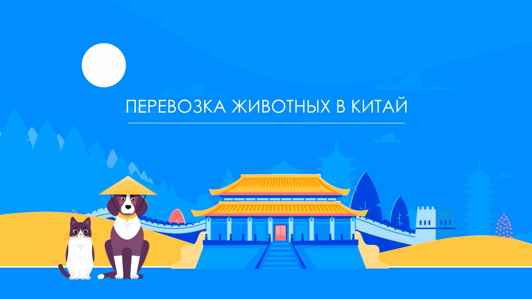 Перевозка животных в Китай
