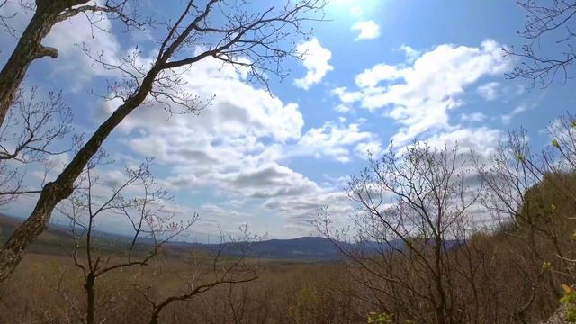 Вид на горнолыжку. Хехцир. 10.05.2021