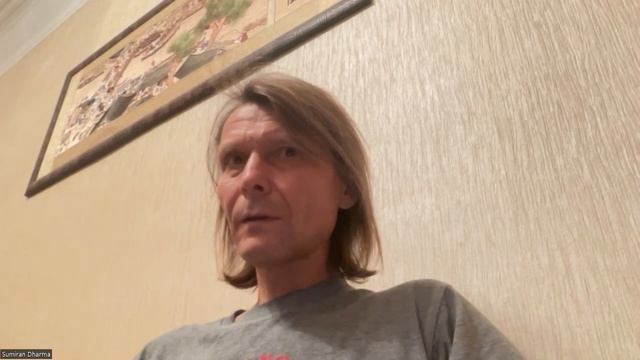 Сатсанг в zoom с Сумираном 28.12.2023