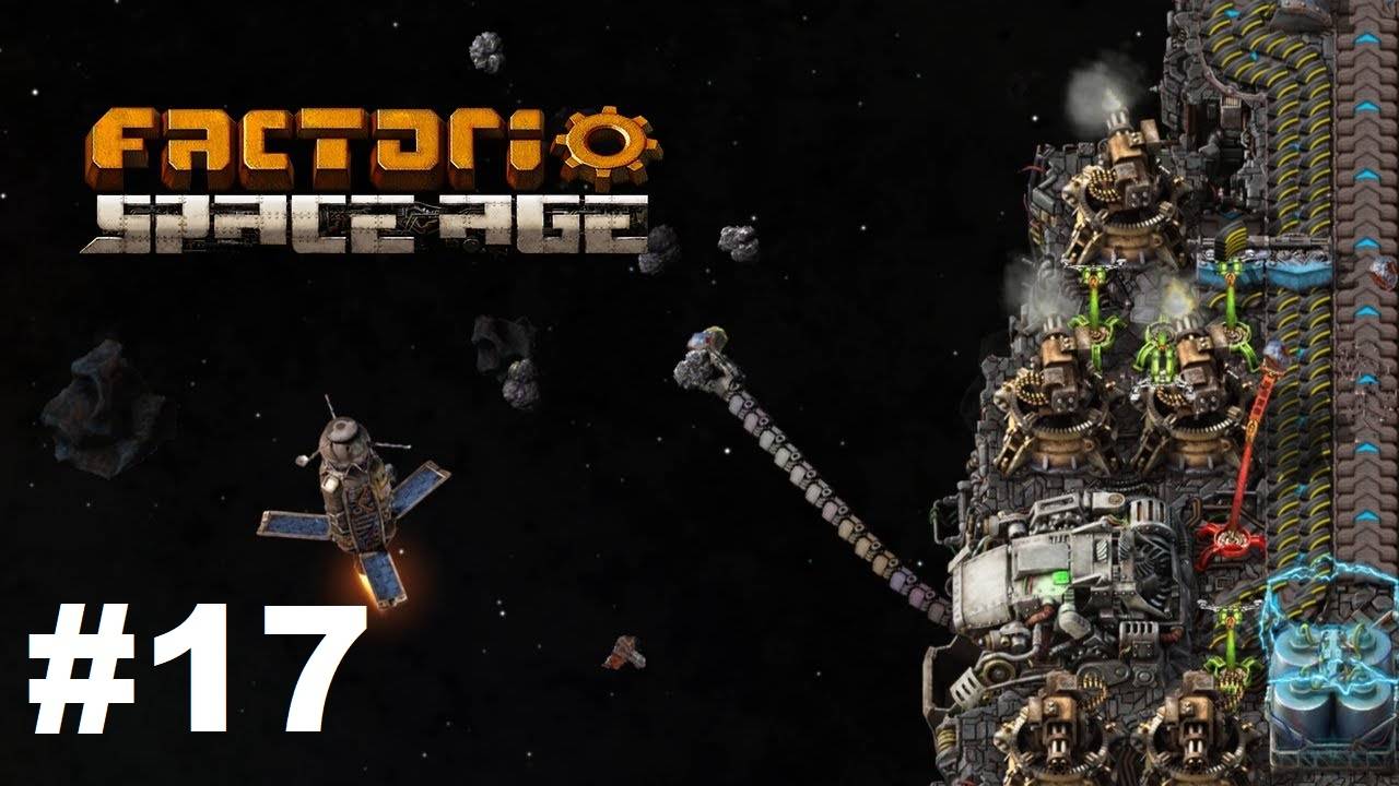Factorio Space Age #17 - Переработка урана. Силовая броня МК2 (Прохождение)