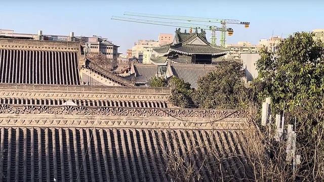 Величественная стена древнего Сианя.