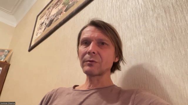 Сатсанг в zoom с Сумираном 23.01.2024