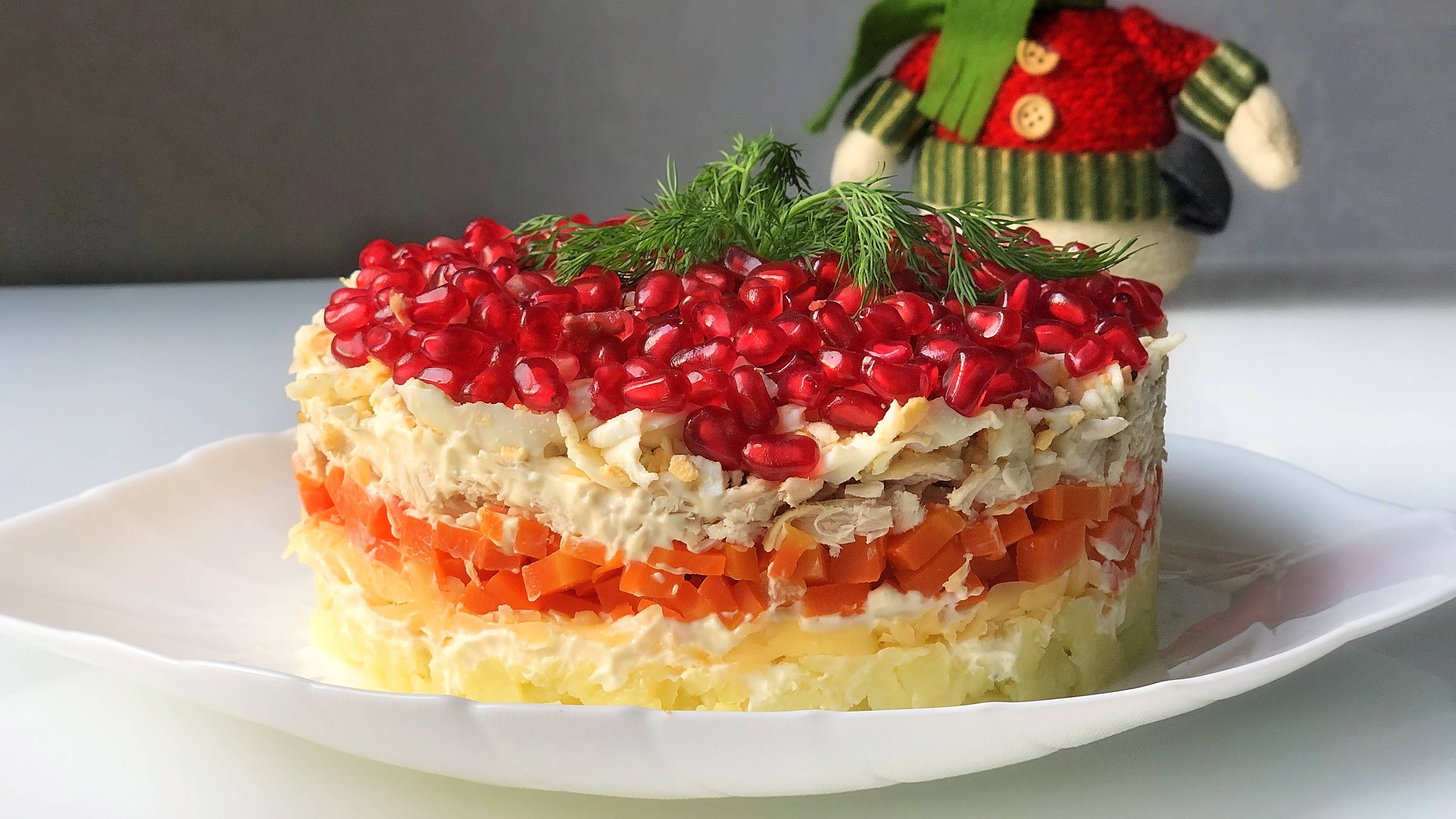 Салат КРАСНАЯ ШАПОЧКА ?