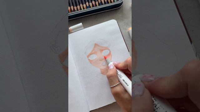 Рисую Зависть   тгк: tataart18 Подписывайся! #головоломка2 #drawing #art #shorts