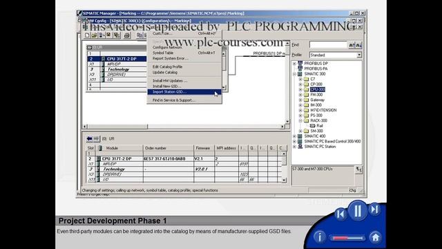03 - SIMATIC MANAGER - Project Development Phase 1⧸4