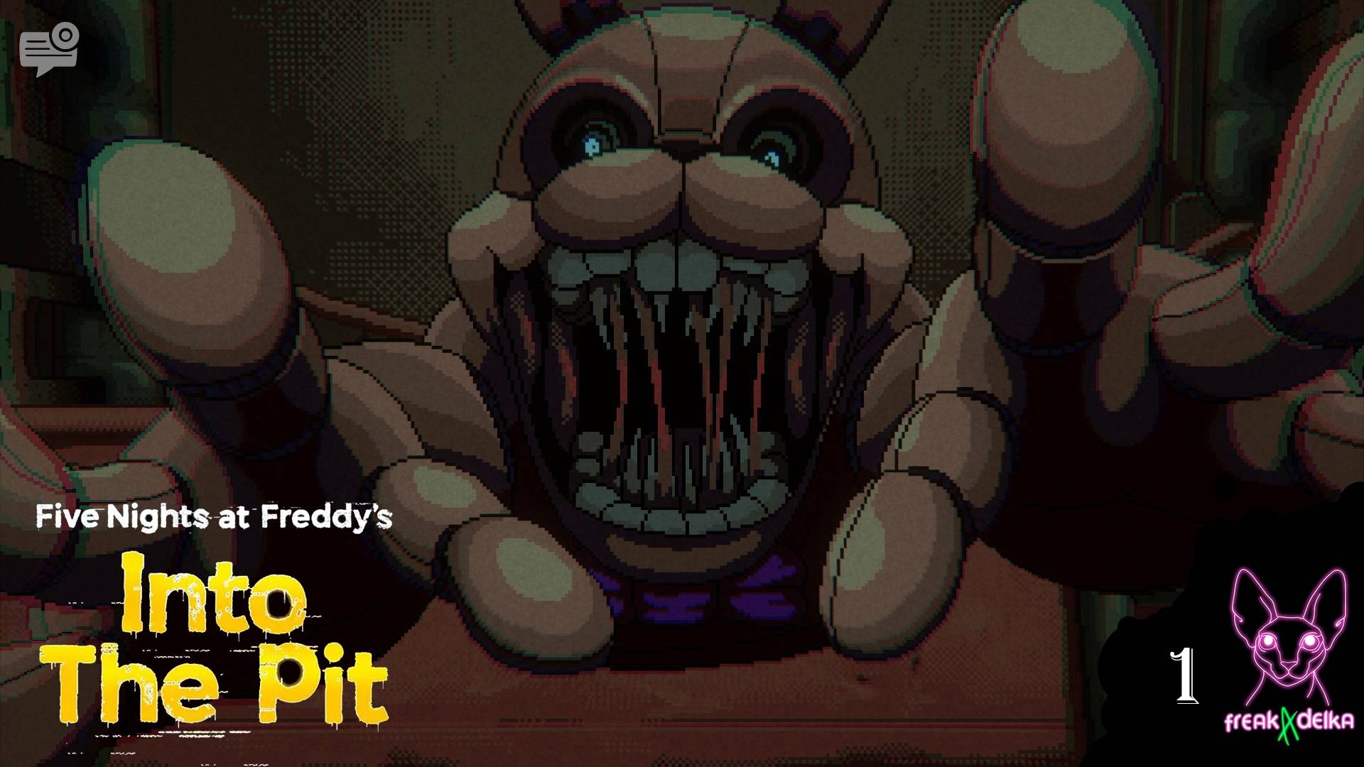 Неожиданный ФНАФ | Ню и Zetsu |Five Nights at Freddy's: Into The Pit №1
