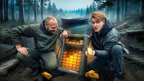 НАШЛИ КОНТРАБАНДУ НА ДНЕ ОЗЕРА. ЗА НАМИ СЛЕДЯТ ИЗ ЗА ЗО(ЧАСТЬ 20)