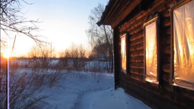 Солнце после праздника Коляды. Sun after the holiday of Kolyada