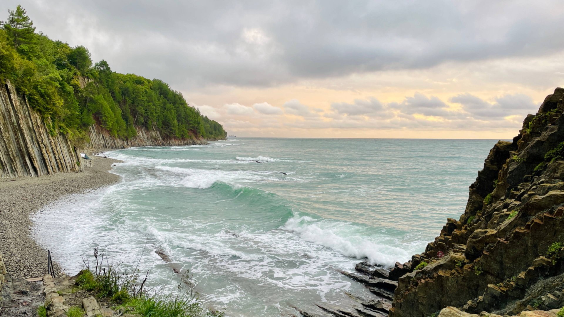 Вдоль побережья в октябре 24го