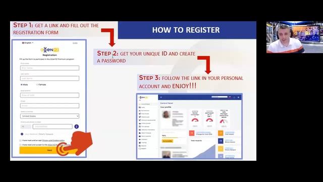 Презентация AGenYZ на английском языке. Проводит Основатель компании Крис Кристофи