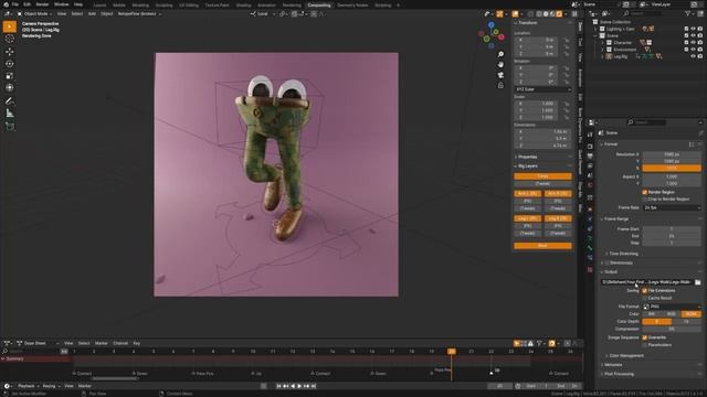 Blender 3D- Your First Character Animation (Walk Cycle) - SouthernShotty3D_8